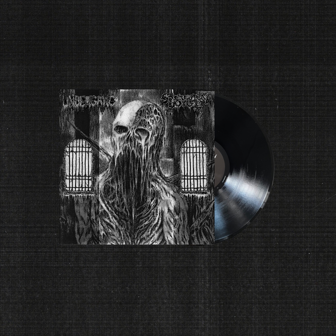 UNDERGANG / SPECTRAL VOICE split LP (BLACK VNYL) – Iron Corpse