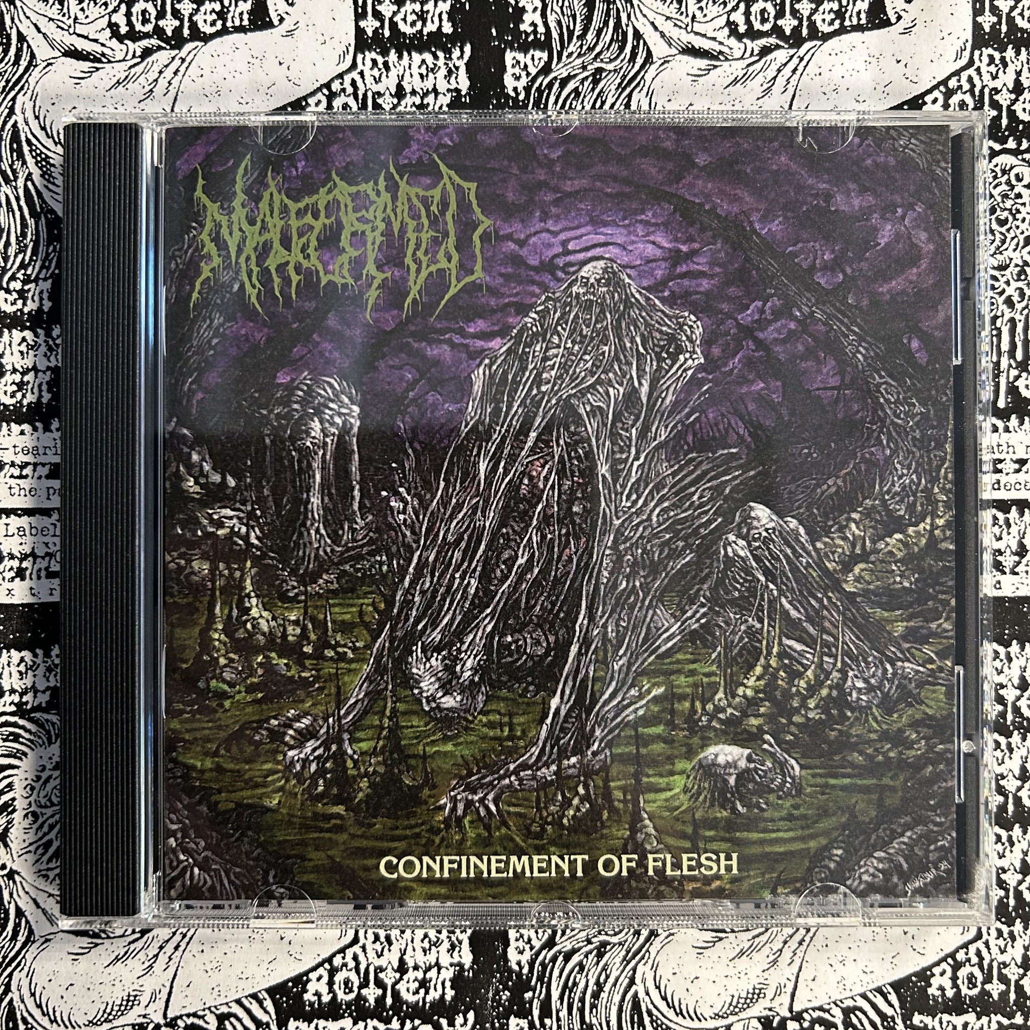 MALFORMED “Confinement Of Flesh” CD – Iron Corpse