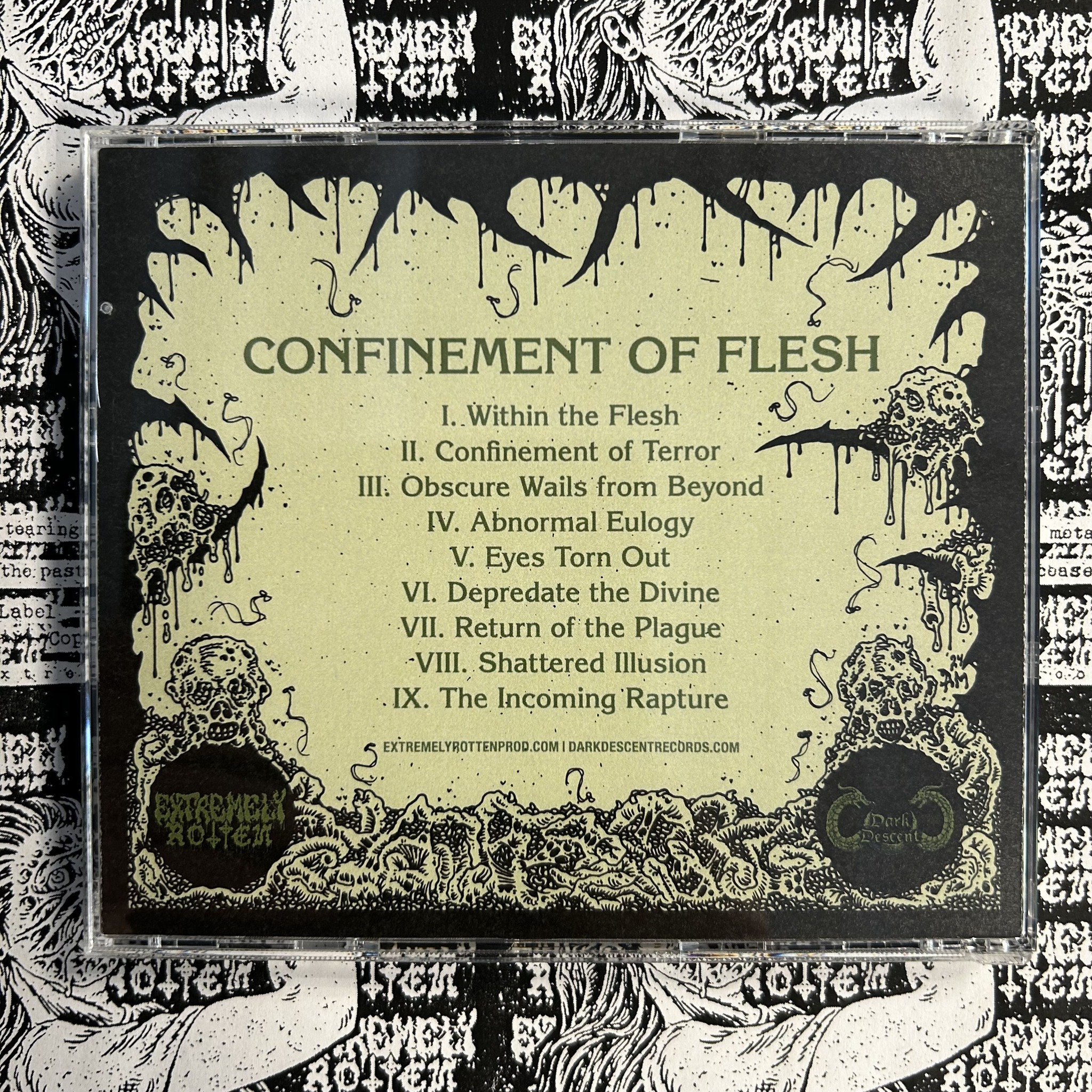 MALFORMED “Confinement Of Flesh” CD – Iron Corpse