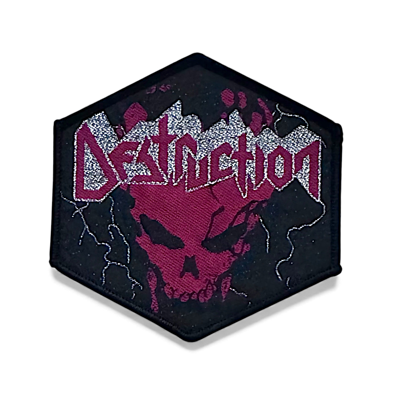 DESTRUCTION “Spiritual Genocide” (Black Border) WOVEN PATCH – Iron Corpse